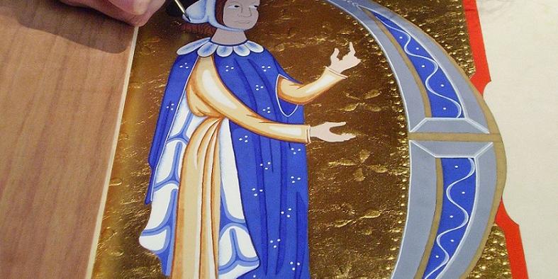 Atelier d’initiation à l’enluminure - Réseau des musées de Normandie